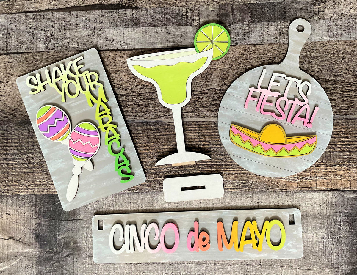Cinco de Mayo DIY Wood Insert Kit: Shelf Sitter Insert Only ...