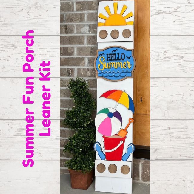 Summer Fun Interchangeable Porch Leaner Kit ***3D Kit only ...