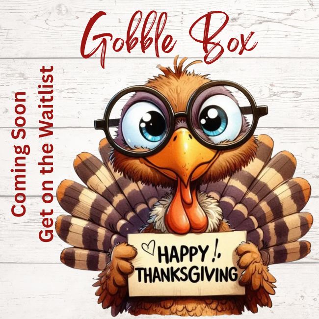 Seasonal DIY Gobble Craft Box 2025 is SOLD OUT – Clayopatra Arts