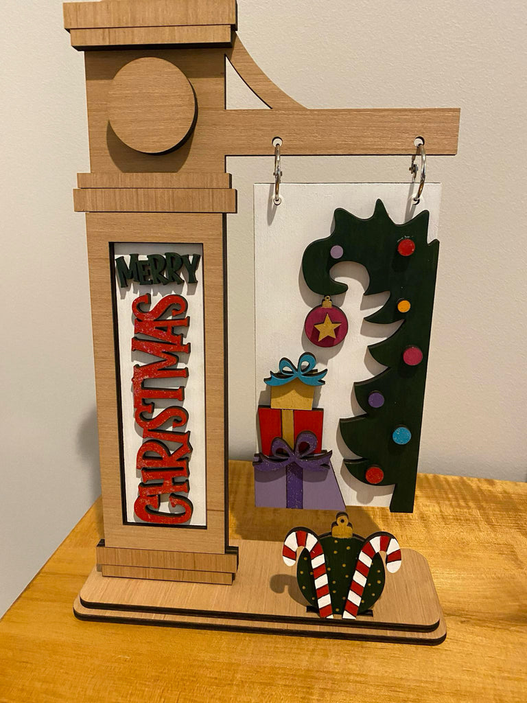 Merry Christmas Tree Wood Insert Kit for the Arm Stand – Clayopatra Arts