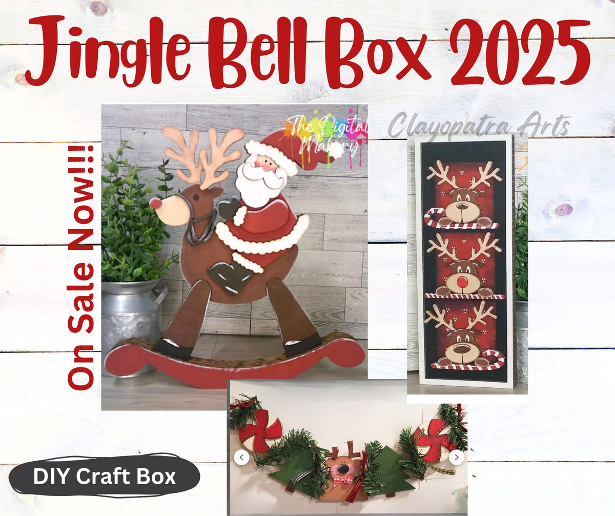 Seasonal DIY Jingle Bell Craft Box 2025 is Sold Out – Clayopatra Arts