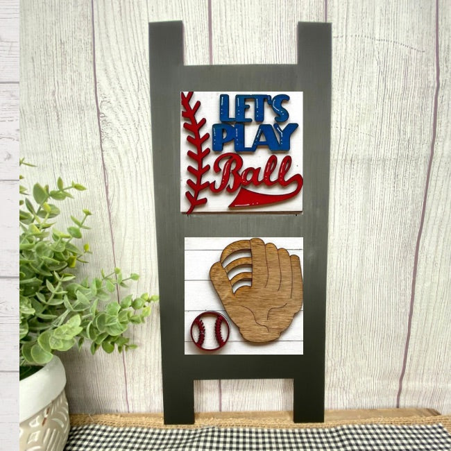 Baseball Lover Tile Kit for the Ladder: Insert Only – Clayopatra Arts