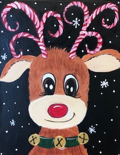 Rudolph Canvas Paint Kit – Clayopatra Arts