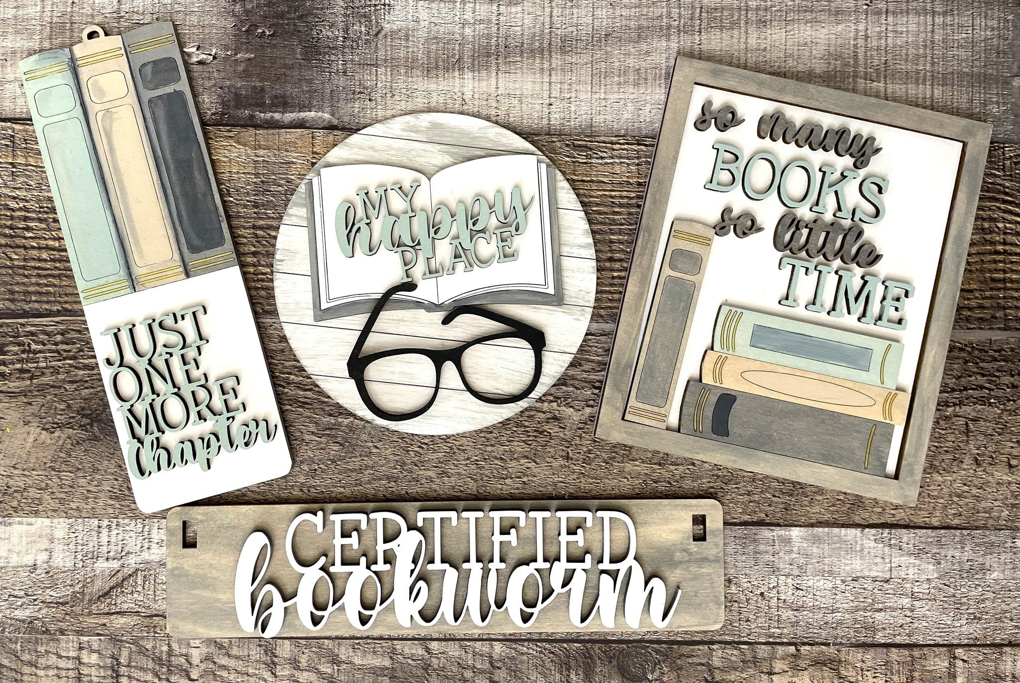 Certified Book Worm DIY Wood Insert Kit: Shelf Sitter Insert Only for ...