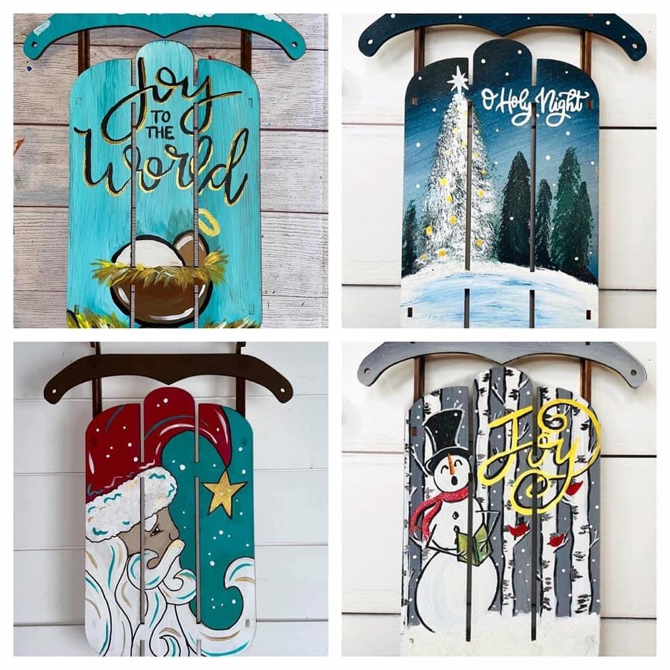 Wood Sled – Clayopatra Arts