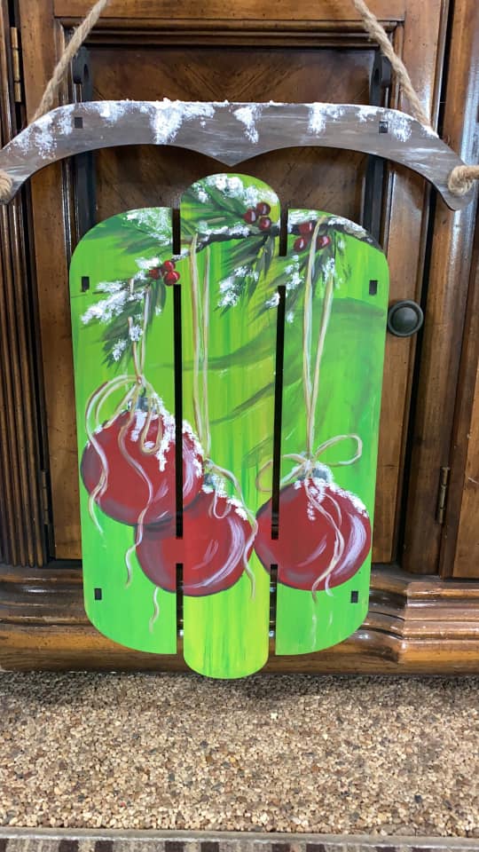 Wood Sled – Clayopatra Arts